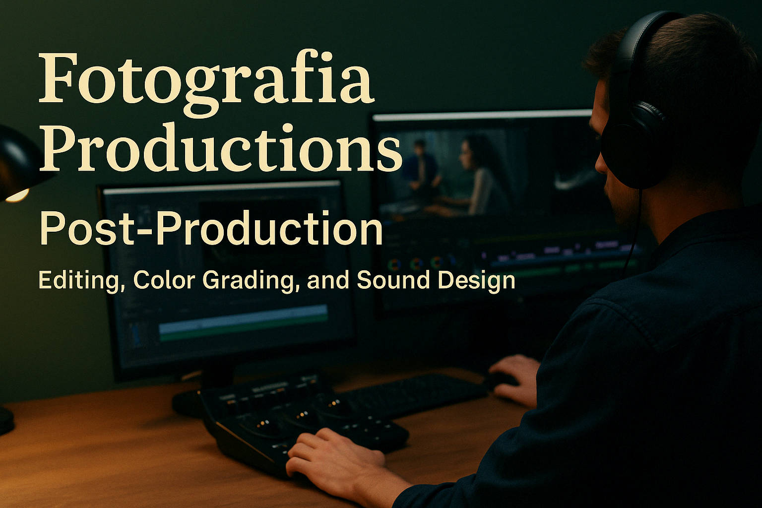 Post-Production Services | Fotografia Productions